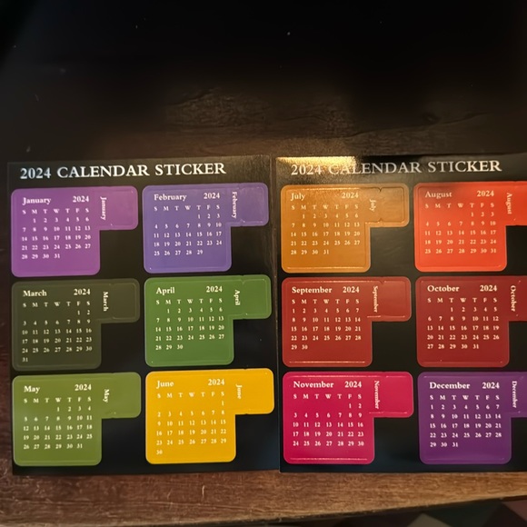 Office | 224 Calendar Stickers | Poshmark